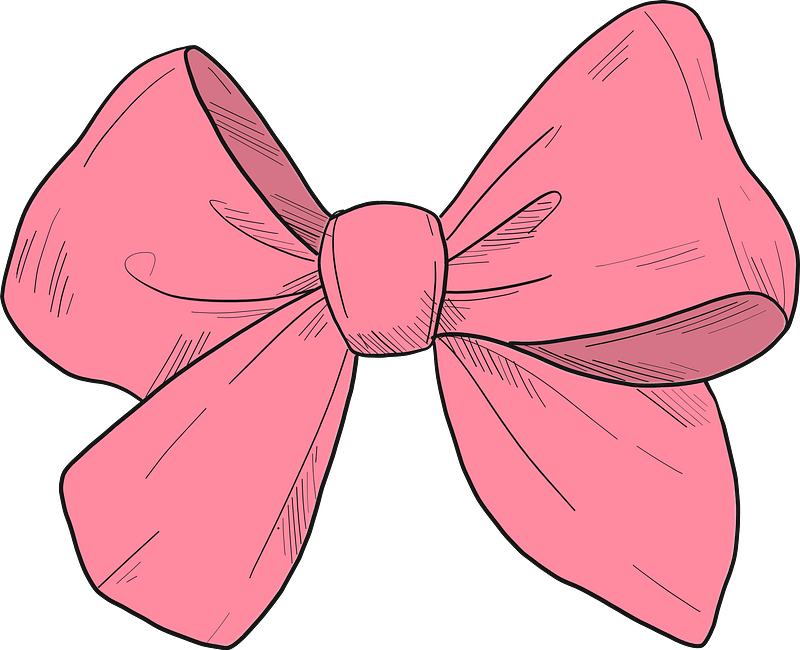 Pink Bow Clipart Free Download Transparent PNG Creazilla