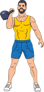 Kettlebell - Free vector clipart images on creazilla.com