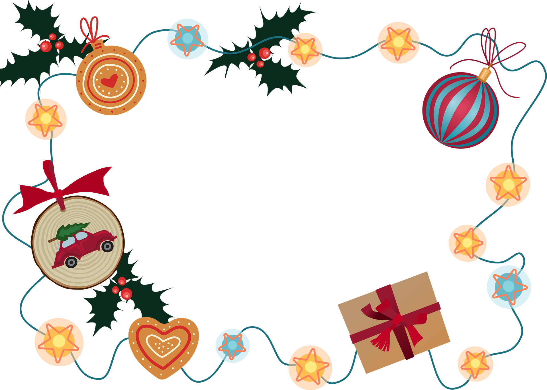 Clipart Xmas Border