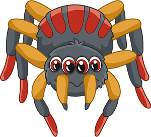 Spider - Free vector clipart images on creazilla.com