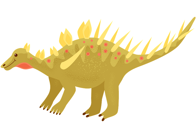 켄트로사우루스 클립 아트. 무료 다운로드. | Creazilla
