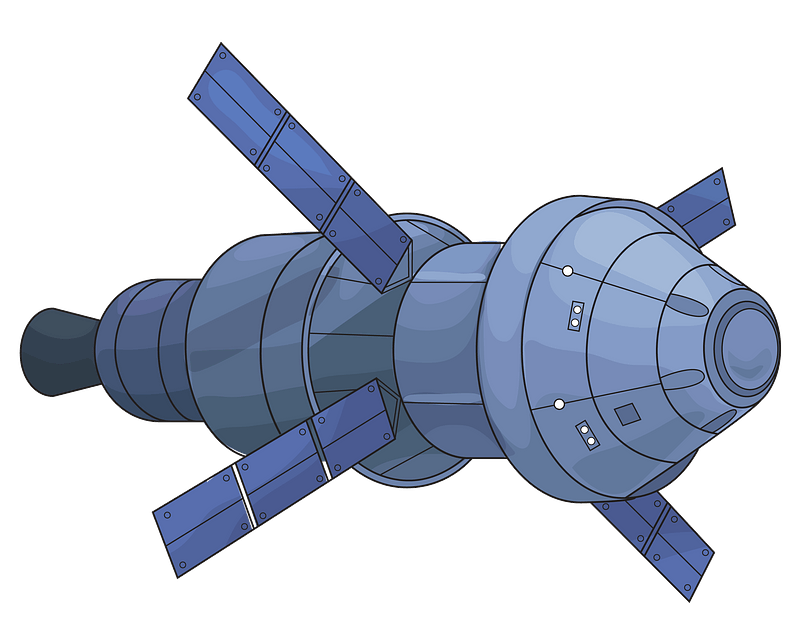 Orion Service Module - Free vector clipart images on creazilla.com