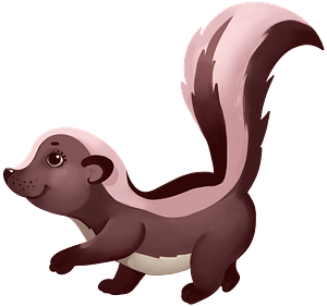 Stinkdyr. Gratis download. | Creazilla