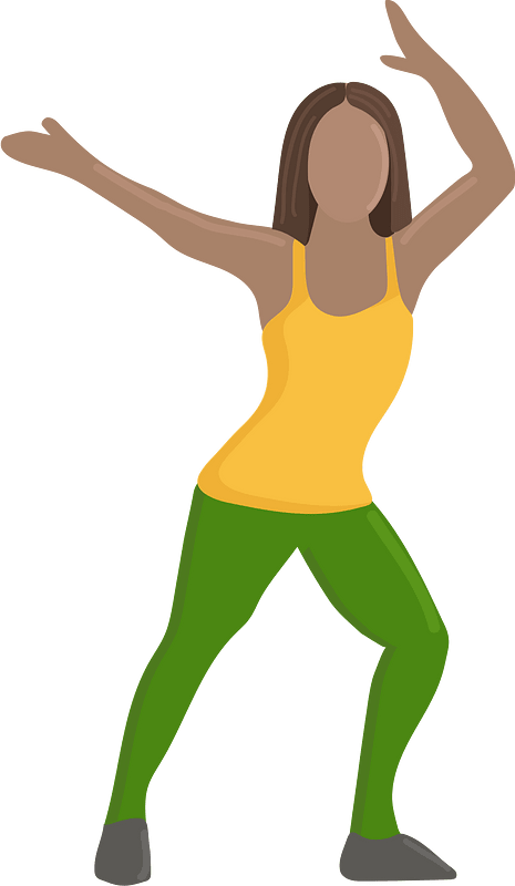 Zumba dance clipart. Free download transparent .PNG | Creazilla