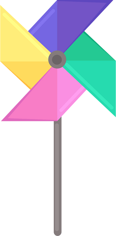 Pinwheel clipart. Free download transparent .PNG | Creazilla