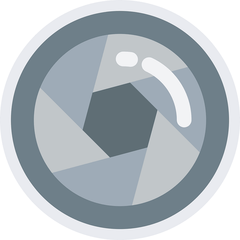 Camera lens - Free vector clipart images on creazilla.com