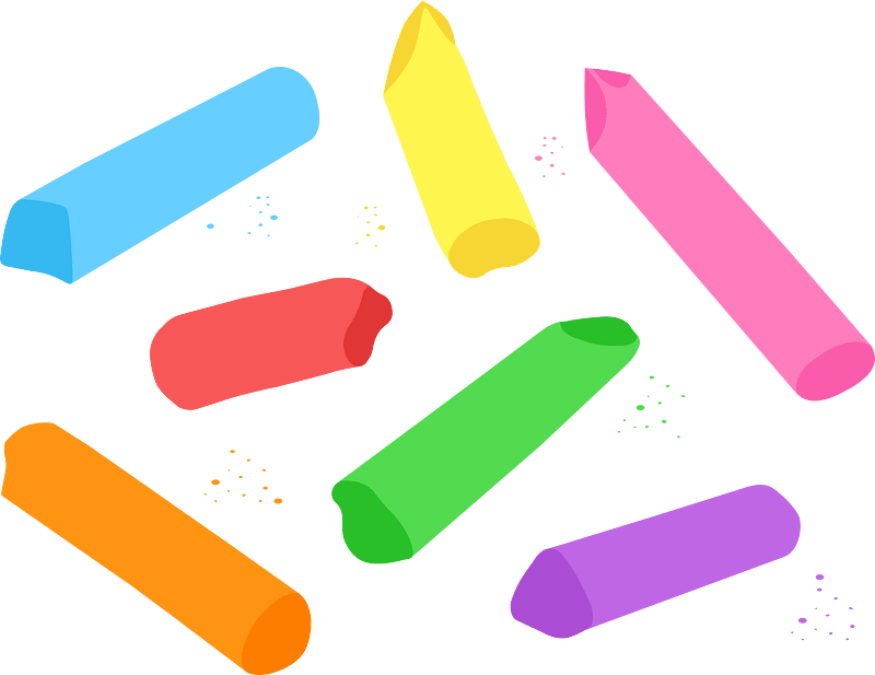 Chalk clipart. Free download transparent .PNG | Creazilla
