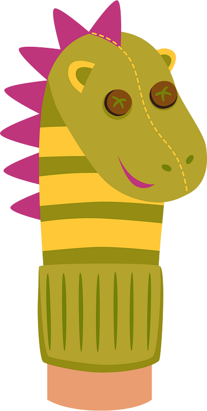 Sock puppet clipart. Free download transparent .PNG | Creazilla