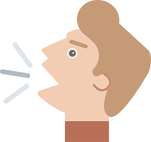 Yelling clipart. Free download transparent .PNG | Creazilla