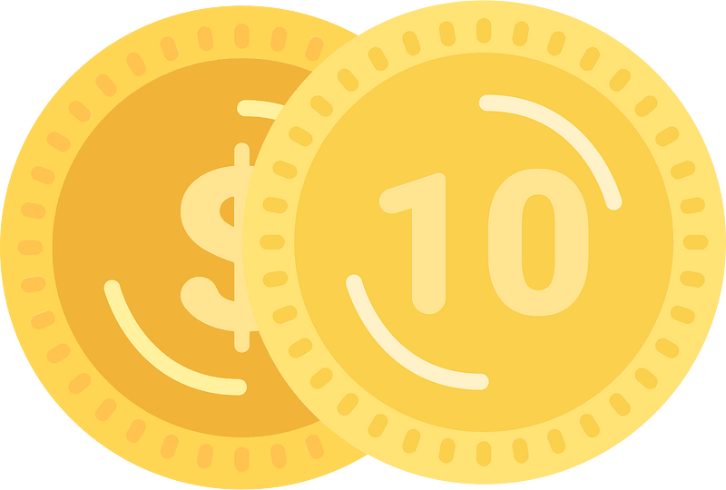 Dime clipart. Free download transparent .PNG | Creazilla