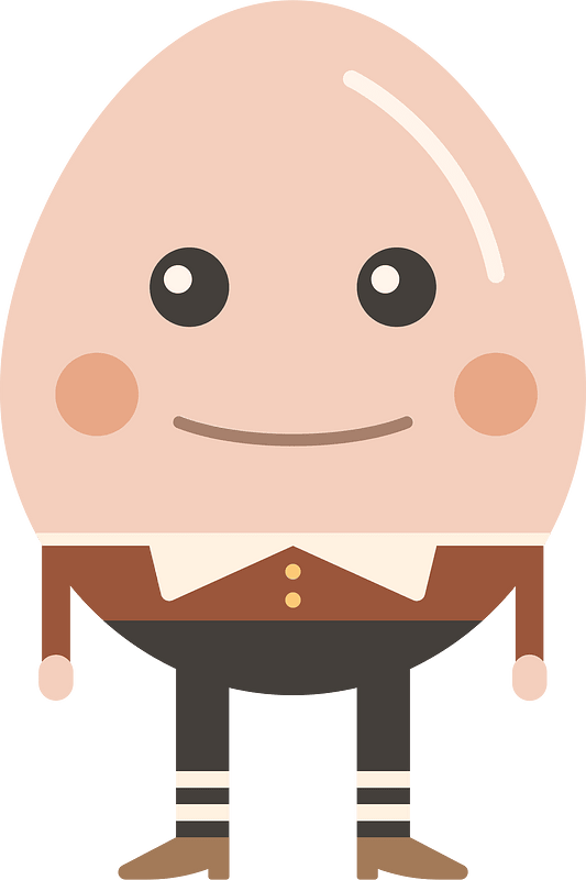 Humpty Dumpty - Imágenes prediseñadas vectoriales gratuitas en ...