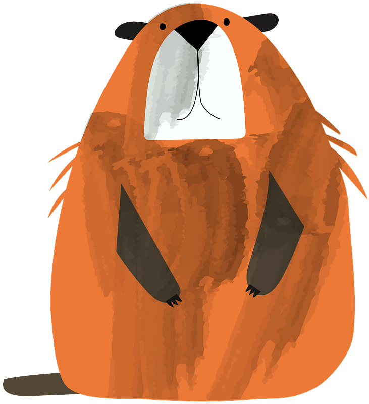 Groundhog - Free vector clipart images on creazilla.com