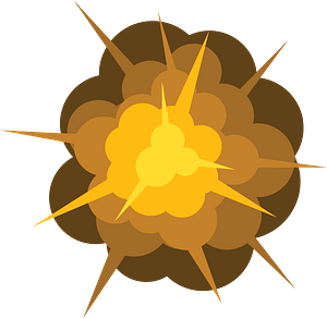 Explosion - Free vector clipart images on creazilla.com