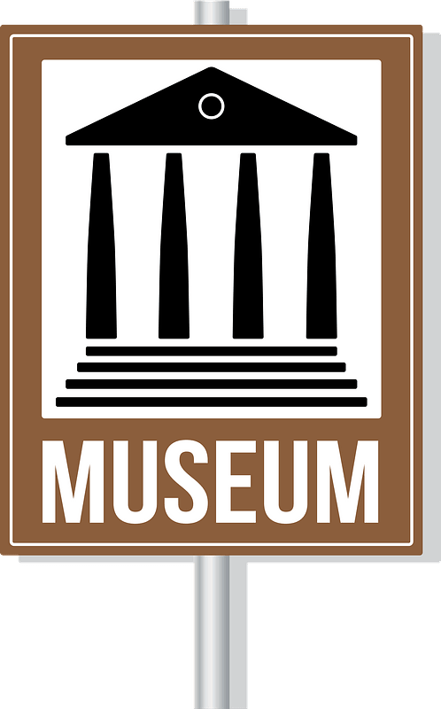 Museum sign clipart. Free download transparent .PNG | Creazilla