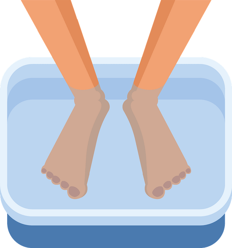 Washing legs clipart. Free download transparent .PNG | Creazilla