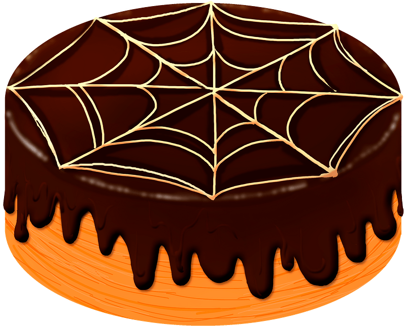 Halloween cake clipart. Free download transparent .PNG | Creazilla