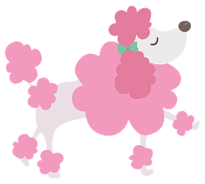 Pink Poodle - Free vector clipart images on creazilla.com