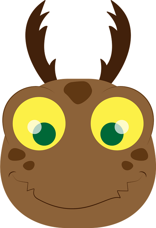 Bug face clipart. Free download transparent .PNG | Creazilla