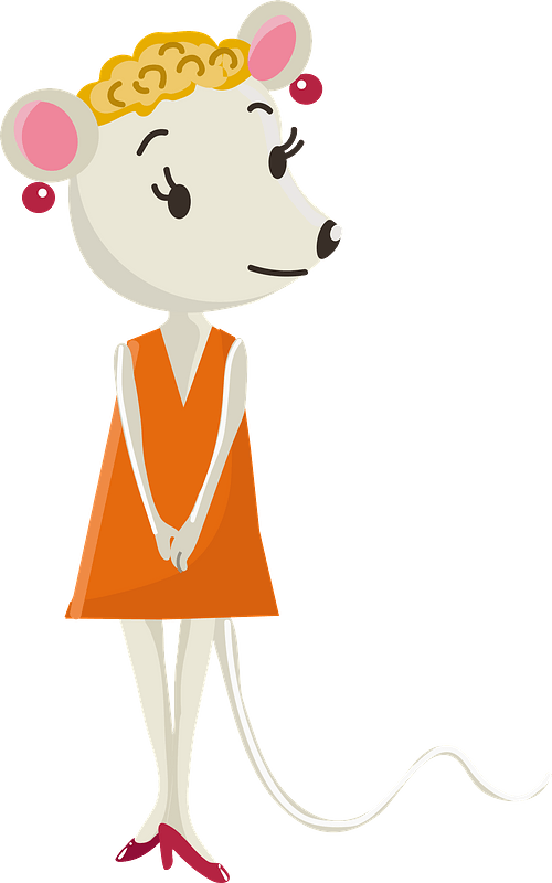 Rat girl clipart. Free download transparent .PNG | Creazilla
