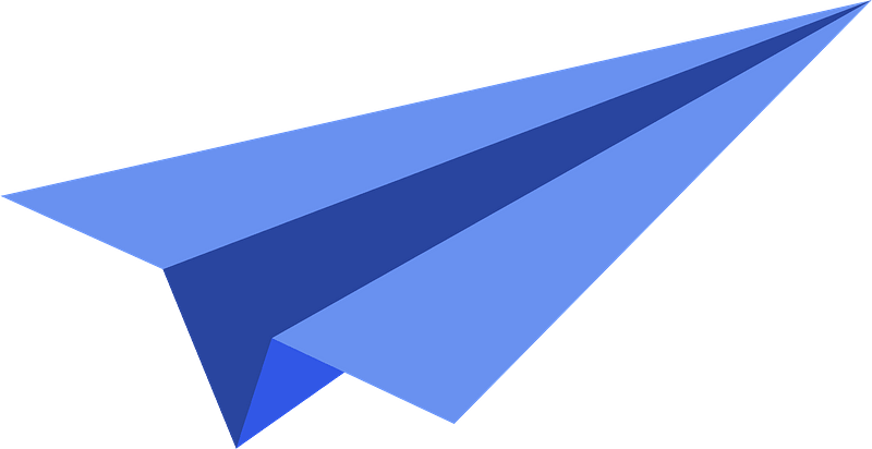 Paper plane - Free vector clipart images on creazilla.com