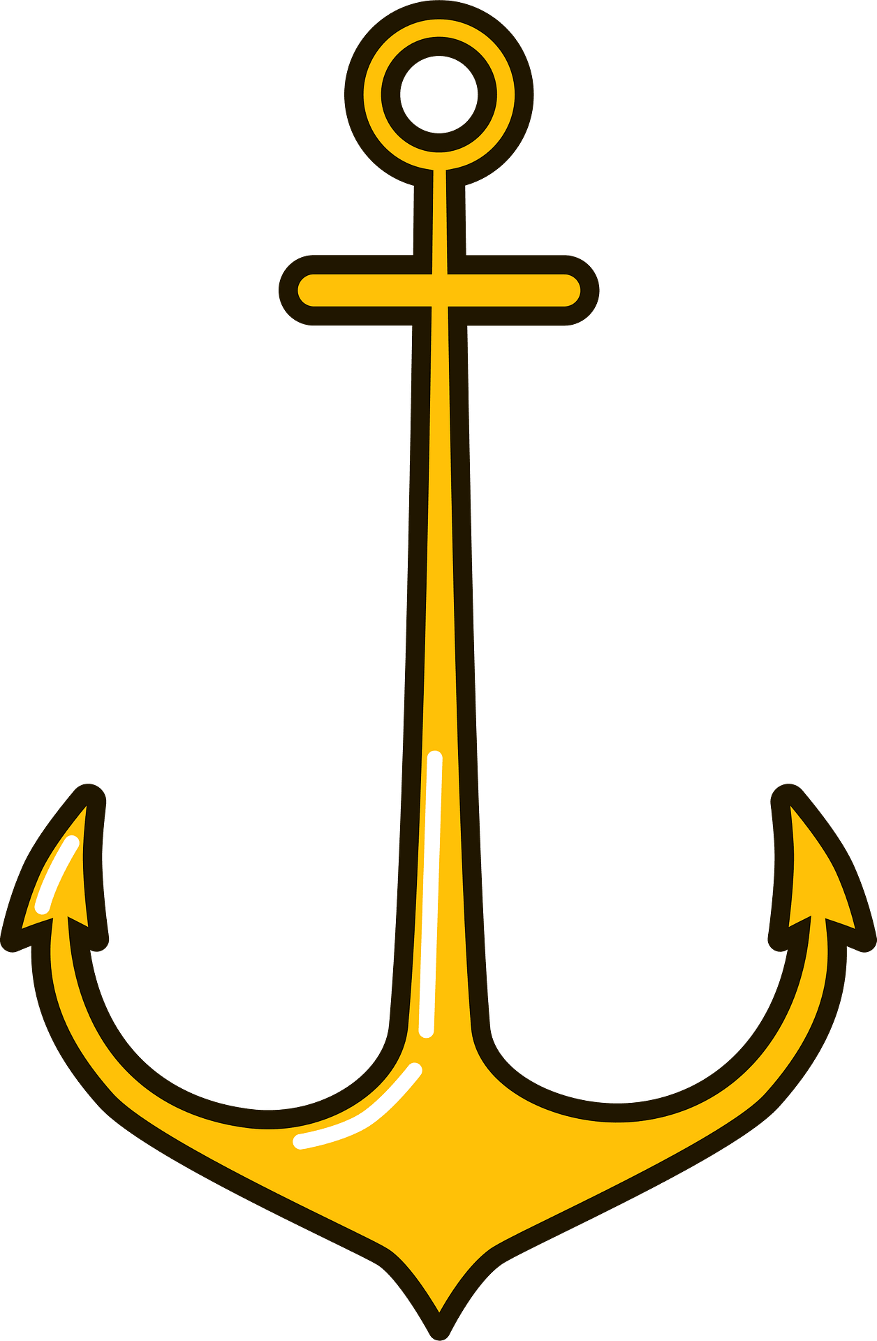 Anchor clipart. Free download transparent .PNG | Creazilla