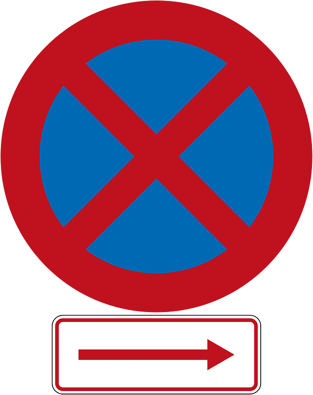 Cross Road Sign