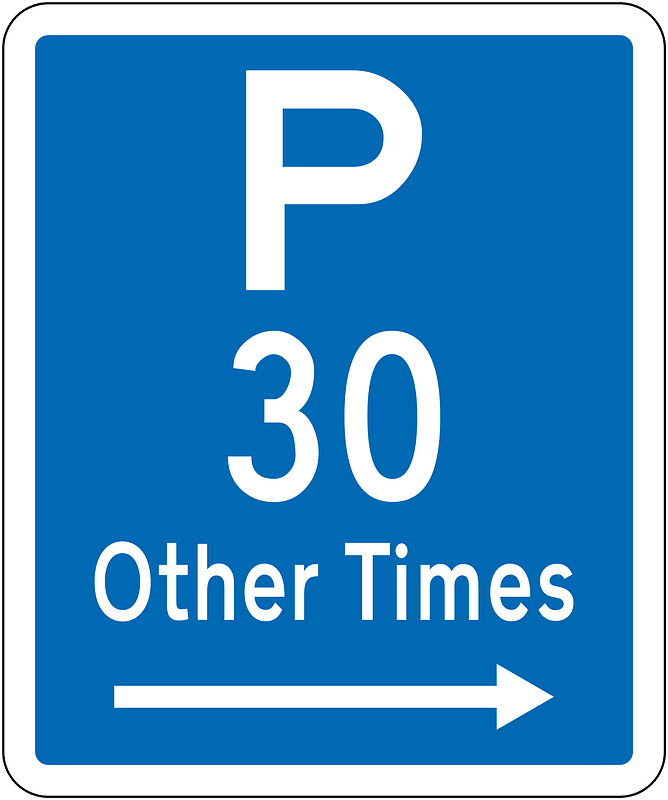 New Zealand road sign R6-32R-30 (obsolete) clipart. Free download ...