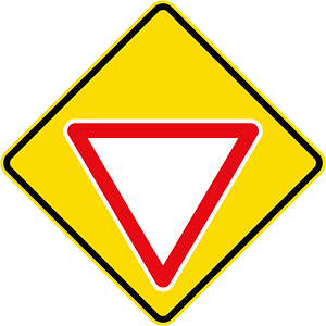 New Zealand road sign W10-2 - Free vector clipart images on creazilla.com