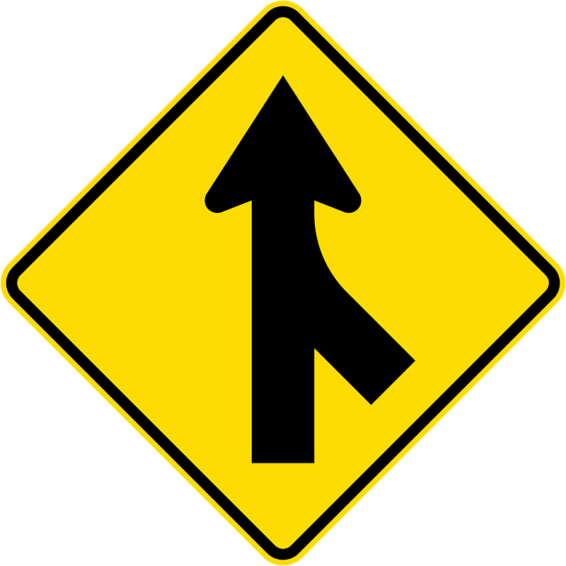 New Zealand road sign W11-6-R - Free vector clipart images on creazilla.com