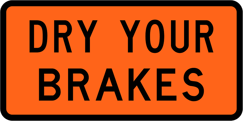 New Zealand road sign W7-6B - Free vector clipart images on creazilla.com