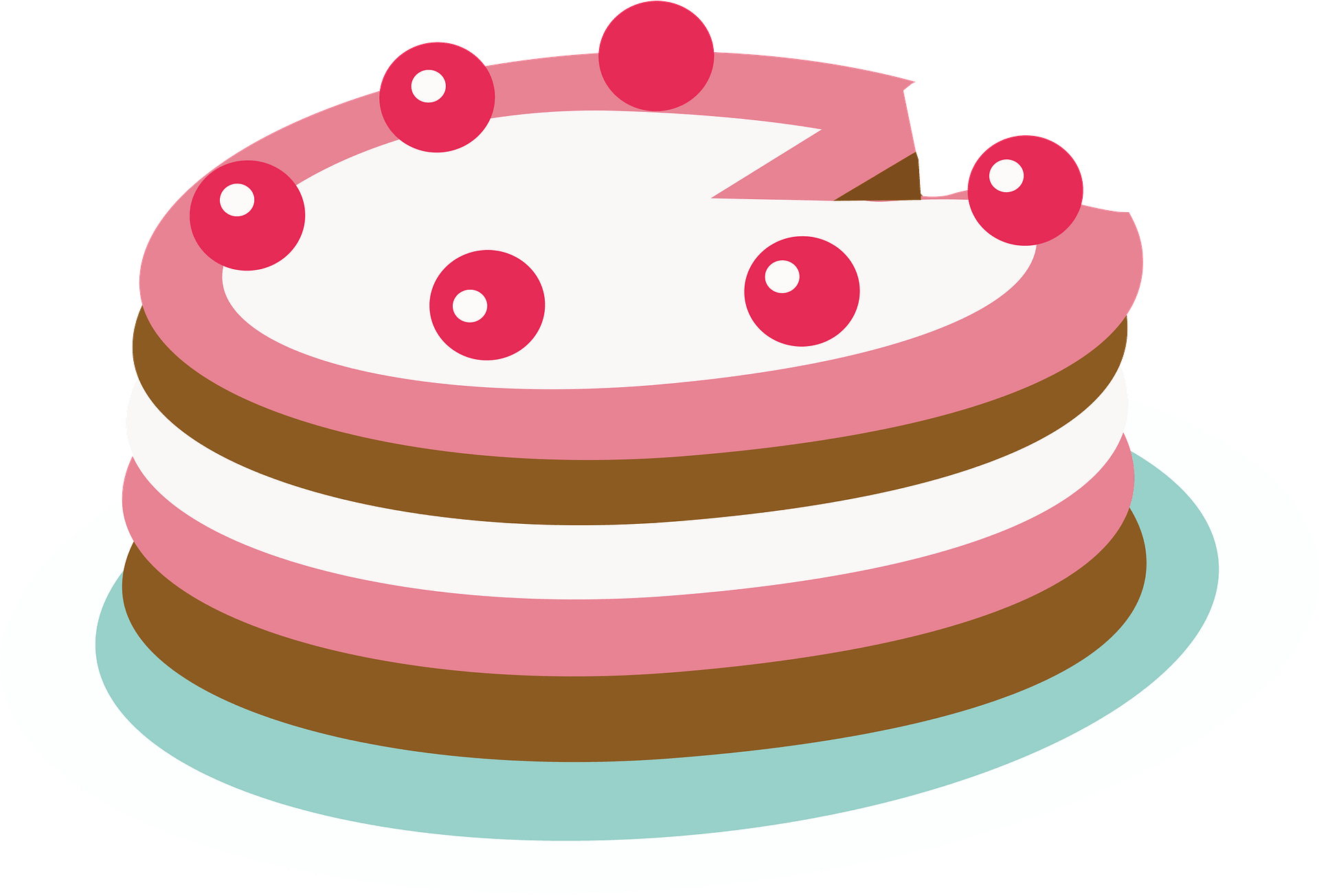 Kids Birthday Cake Clipart