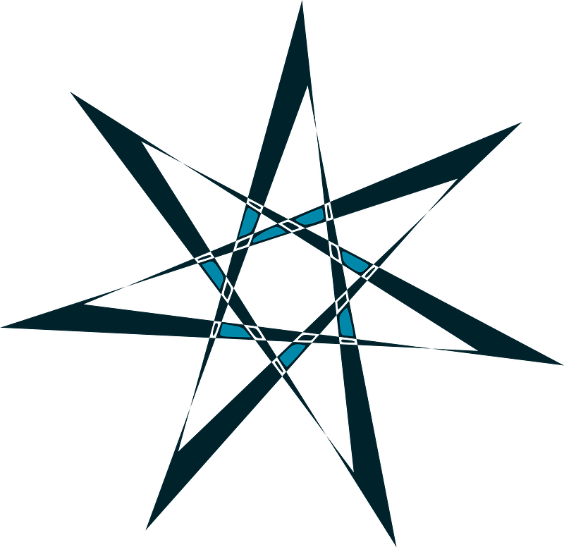 Stylized star clipart. Free download transparent .PNG | Creazilla