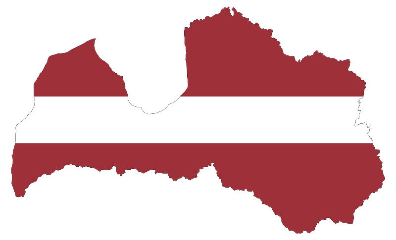 Latvia Map Flag with Stroke clipart. Free download transparent .PNG ...