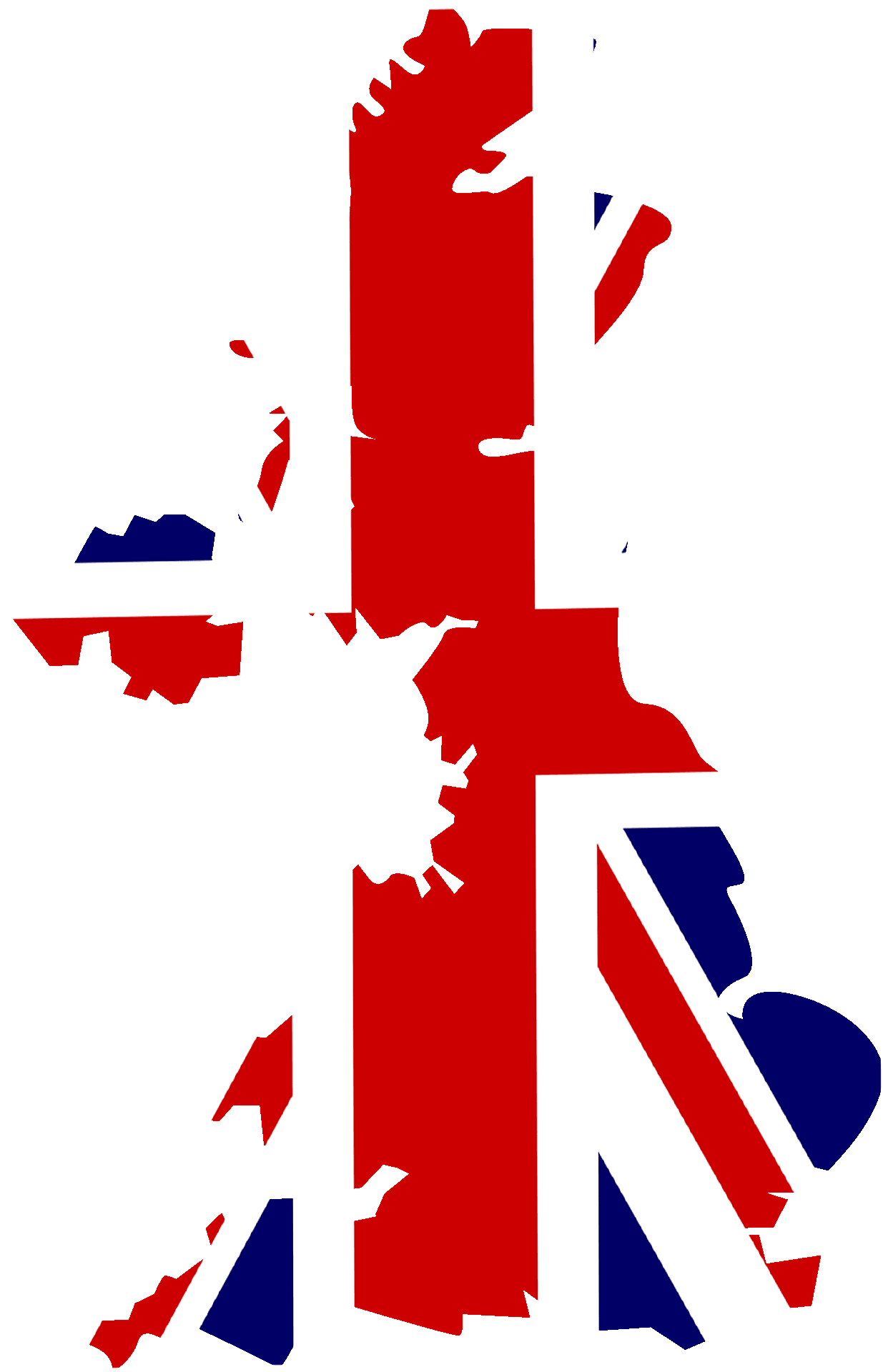 England Map Clipart