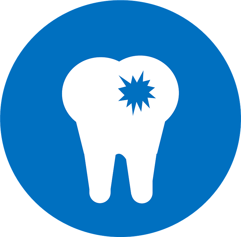 Tooth icon - Free vector clipart images on creazilla.com