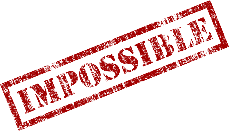 Impossible stamp clipart. Free download transparent .PNG | Creazilla