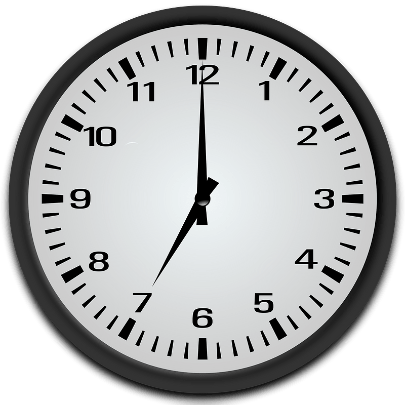 7 o'clock clipart. Free download transparent .PNG | Creazilla