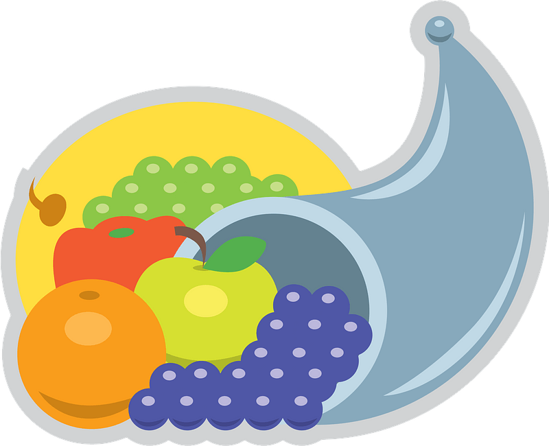 Cute Cornucopia Clipart