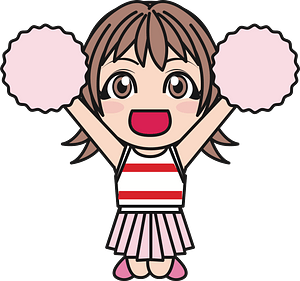 Cheerleader - Free vector clipart images on creazilla.com