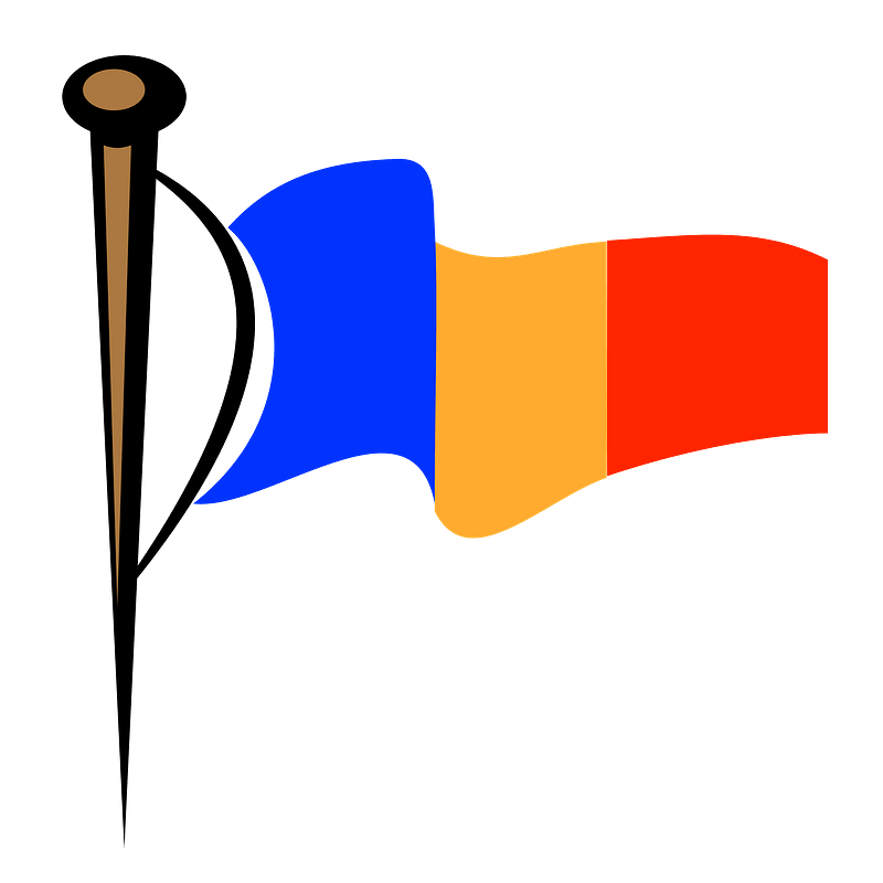 Rod and Flag clipart. Free download transparent .PNG | Creazilla