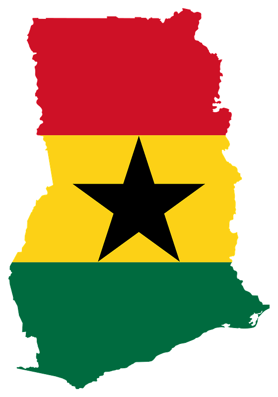 Ghana Flag Map clipart. Free download transparent .PNG | Creazilla Ghana Flag Map clipart. Free download transparent .PNG | Creazilla