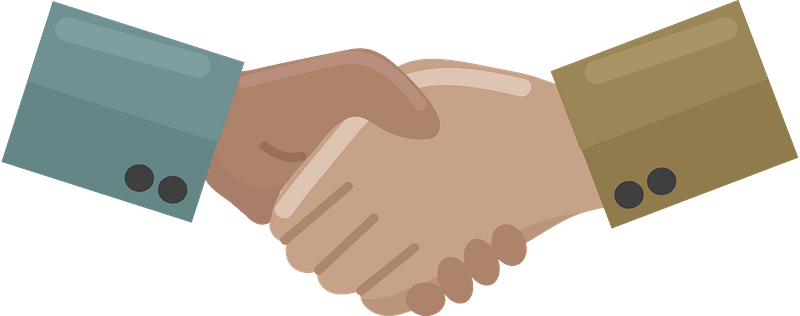 Handshake clipart. Free download transparent .PNG | Creazilla