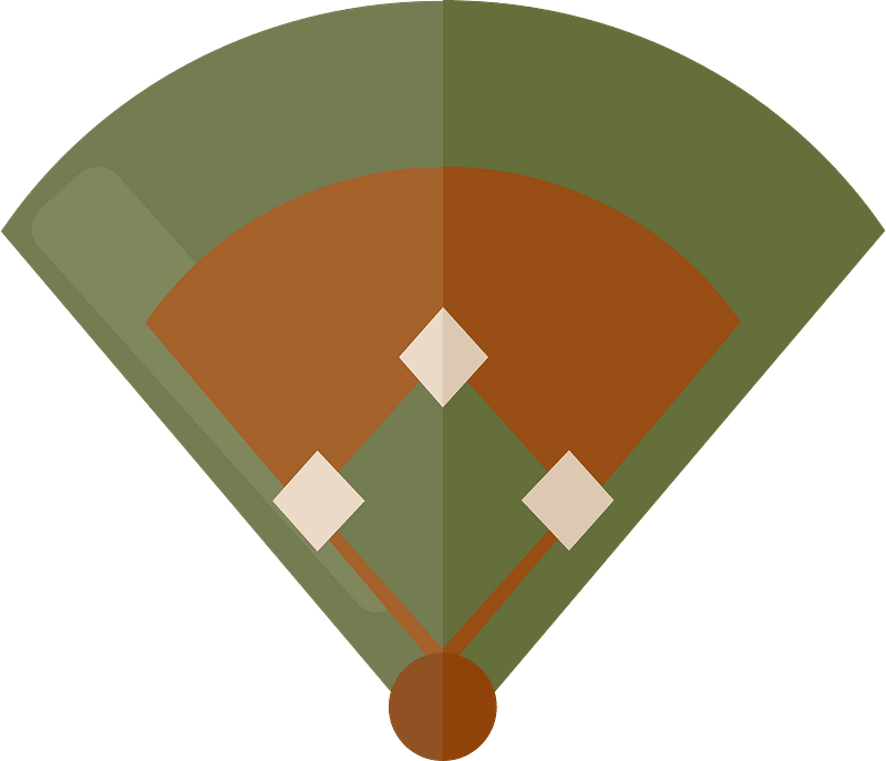 Baseball diamond clipart. Free download transparent .PNG | Creazilla