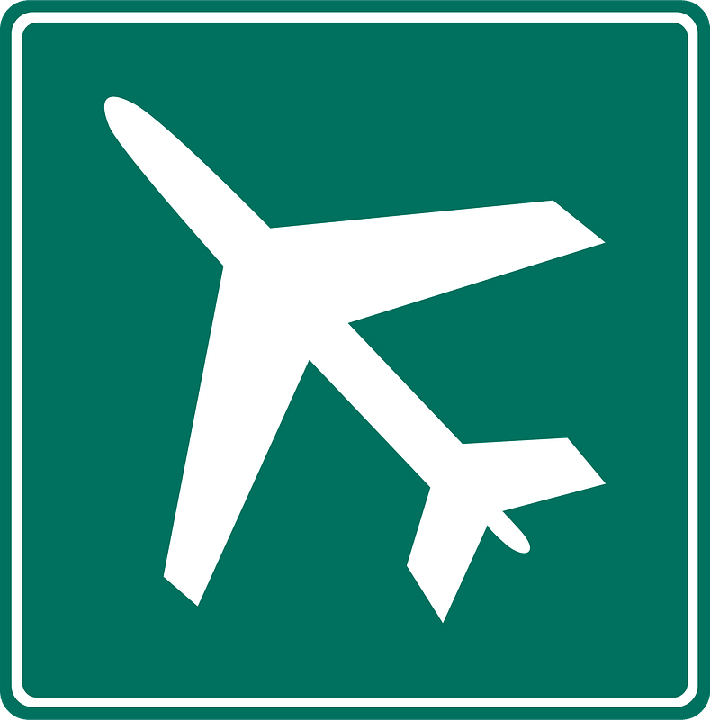 Aircraft sign clipart. Free download transparent .PNG | Creazilla