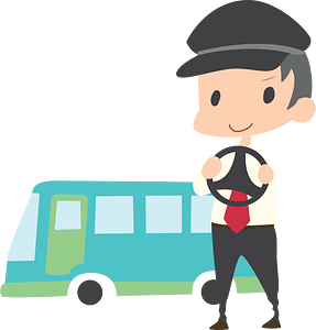 Dibujos animados de Chofer. Clipart descarga gratuita. | Creazilla