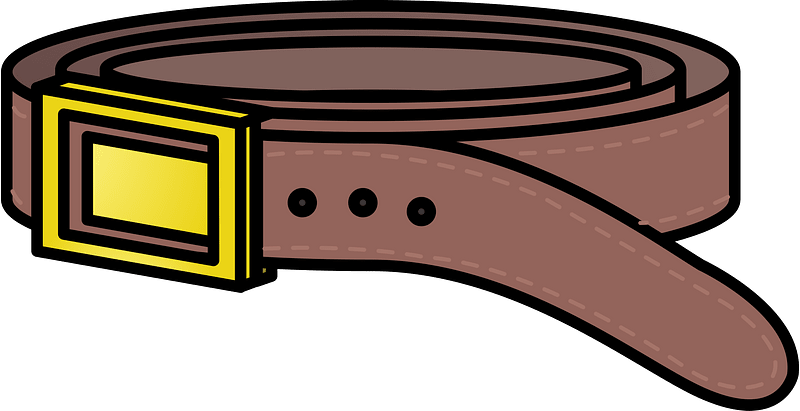 Cinturón clipart. Dibujos animados descargar gratis. | Creazilla