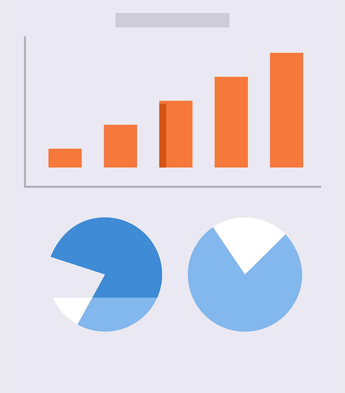 Charts and graphs icon - Free vector clipart images on creazilla.com