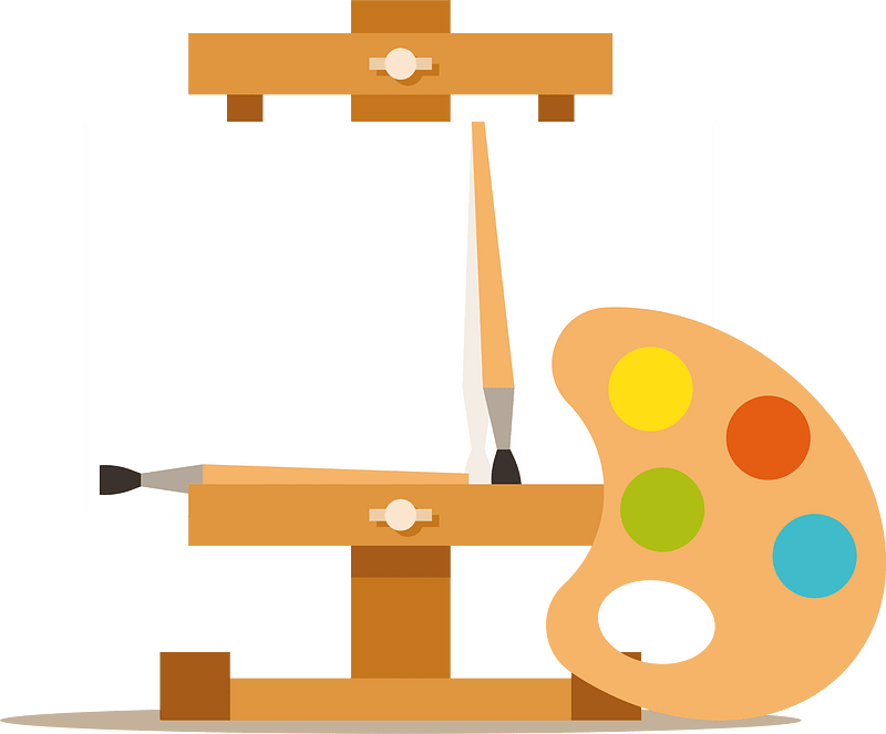 Art studio clipart. Free download transparent .PNG | Creazilla