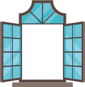 Free Open Window Clipart Free
