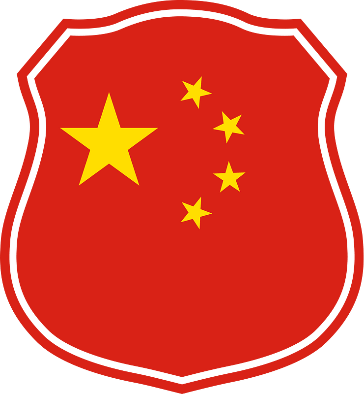 Chinese shield - Free vector clipart images on creazilla.com